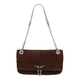 Zadig & Voltaire Zadig & Voltaire Clutch 'ROCK II' female Brown size One Size