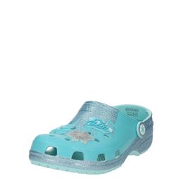 Crocs Clogs 'Frozen Elsa Classic' Jungen Gr&ouml;&szlig;e 37/38 neonblau / blaumeliert / grau