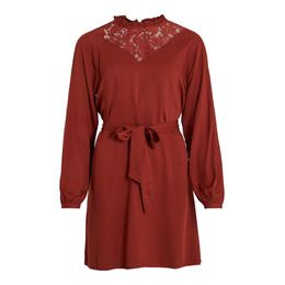 Vila Kleid 'Suvita' Damen Gr&ouml;&szlig;e 40 rostrot Winterkleid