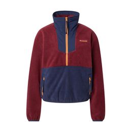 Columbia Sportpullover 'Sequoia Grove' Damen Gr&ouml;&szlig;e M marine / weinrot