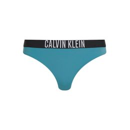 Calvin Klein Swimwear Bikinihose Damen Gr&ouml;&szlig;e XS blau / schwarz / wei&szlig;