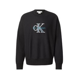 Calvin Klein Jeans Sweatshirt Herren Gr&ouml;&szlig;e L mint / rot / schwarz / wei&szlig;