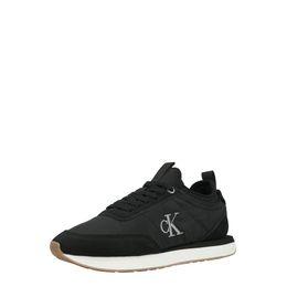 Calvin Klein Jeans Sneaker 'RETRO RUNNER' Damen Gr&ouml;&szlig;e 40 schwarz / silber