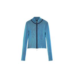 Desigual Knit Cardigan female Blue size XL