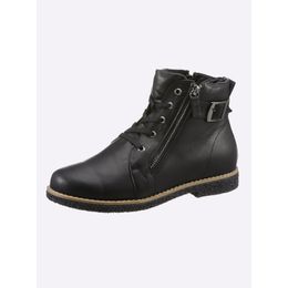 Andrea Conti Damen Schn&uuml;rstiefelette, schwarz, Gr&ouml;&szlig;e 42