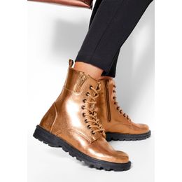 Lascana Damen Stiefelette, bronzefarben, Gr&ouml;&szlig;e 36