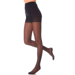 WITT Damen St&uuml;tzstrumpfhose, schwarz, Gr&ouml;&szlig;e 5