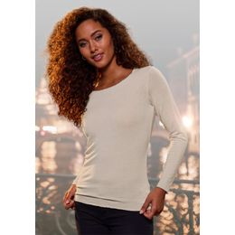 Lascana Langarmshirt