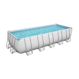 Bestway Frame-Pool-Set 'Power Steel' 640 x 274 x 132 cm mit Sicherheitsleiter und Kartuschenfilter