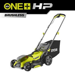 Ryobi Akku-Rasenm&auml;her 'One+ HP Brushles RY18LMX33A-0' 18 V Schnittbreite 33 cm ohne Akku und Ladeger&auml;t