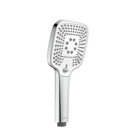 Sch&uuml;tte Sch&uuml;tte Handbrause 'Ravenna' chrome/wei&szlig; Eckig 10 cm, 3 Strahlarten