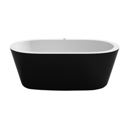 Jet-Line Badewanne MAGGIORE schwarz 170 x 80 cm