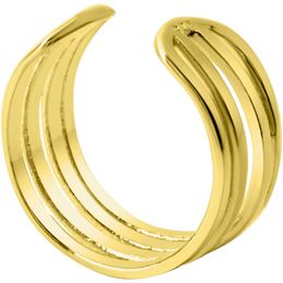 Ohrklemme Firetti "Schmuck Geschenk, Ohrring, Silber 925", gold (gelbgoldfarben), Ohrringe, Damen, 11mm, Silber 925 (Sterlingsilber)