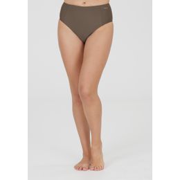 ENDURANCE ATHLECIA ATHLECIA Damen Bikini-Hose "Aqumiee", braun, Gr. 36, unifarben, 80% Nylon, 20% Elasthan, Badehosen, mit Quick Dry-Funktion
