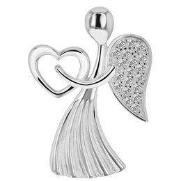 Adelia&acute;s ADELIA ́S Damen Kettenanh&auml;nger "zeitloser Engel Anh&auml;nger aus 925 Sterling Silber", Silber 925 (Sterlingsilber)silber, Silber 925 (Sterlingsilber),