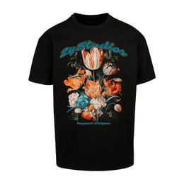 2Y STUDIOS Damen T-Shirt "2Y Studios Herren FLOWERS TEE"schwarz, Gr. XL, bedruckt, 100% Baumwolle, Shirts