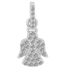 Adelia&acute;s ADELIA ́S Damen Kettenanh&auml;nger "zeitloser Engel Anh&auml;nger aus 925 Sterling Silber", Silber 925 (Sterlingsilber), silber, Silber 925 (Sterlingsilber),