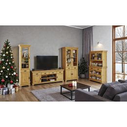 TV-Board Home Affaire, B:180cm H:66cm T:40cm, beige, Massivholz, Sideboards, "R&uuml;gen", zertifiziertes Massivholz, Breite 180 cm, im Landhausstil