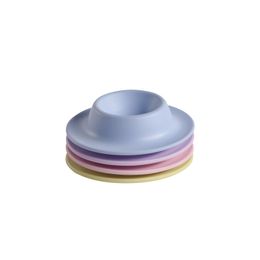 APS Eierbecher "EGGY, Set, 4-tlg, hochwertiges Melamin", H:2cm &Oslash;:8,5cmgelb, blau, rosa, lila, Eierbecher, Becher, Eierhalter, Eibecher