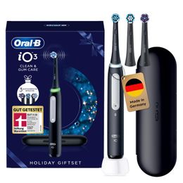Oral-B Elektrische Zahnb&uuml;rste "iO Series 3"matt schwarz, Elektrozahnb&uuml;rsten, Geschenkedition, Magnet-Technologie, Reise-Etui
