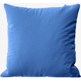 Kissenbezug WOLKENFELD "Renforc&eacute; Kissenbezug Baumwolle - Nat&uuml;rlich weiches Schlafgef&uuml;hl", marineblau, B:80cm L:80cm, Renforc&eacute;, Obermaterial: 100% Baumwolle, Kissenbez&uuml;ge, Kissenbezug, Gr&ouml;&szlig;e 80x80, 40x80 und 70x90 cm; versteckter Rei&szlig;verschluss