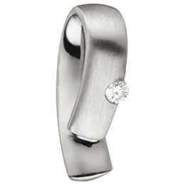 Jobo Damen Kettenanh&auml;nger "Anh&auml;nger Platinanh&auml;nger 16 mm", SI = kleine Einschl&uuml;sse, Diamanten Platin 950platin 950, Diamanten, Platin 950,