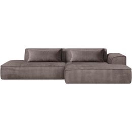 Ecksofa, B:294cm H:71cm T:165cmcappucino, exxpo - SOFA FASHION, Wohnzimmer, Sofas, "Billund modernes Designsofa, bequem und elegant, Breite 294cm,
