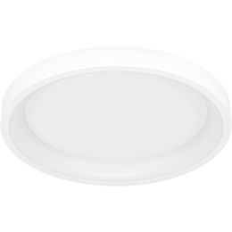 Eglo LED Deckenleuchte "LORETELLO-Z Deckenlampe - Stahl - LED - 19,6W - IP20", 1, &Oslash; 35cm H: 7,5cm, 1 Stk.wei&szlig;, Leuchten, Wohzimmerlampe,