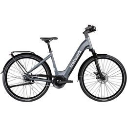 Tretwerk E-Bike "Amber Nexus", 48cm, 28 Zoll (71,12cm), grau, Elektrofahrr&auml;der, Tretwerk Amber Nexus E Bike Damen 28 Zoll Elektrofahrrad 155 - 185cm