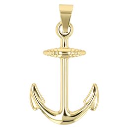 Adelia&acute;s ADELIA ́S Damen Kettenanh&auml;nger "modischer Anker Anh&auml;nger aus Edelstahl", Edelstahl, gold, Edelstahl, Schmuckanh&auml;nger