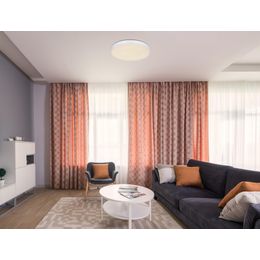 Globo LIGHTING LED Deckenleuchte "SONNY", 1 Stk., wei&szlig;, Wohnzimmer, Leuchten, Deckenlampe/rund/Wohnzimmer/Schlafzimmer/modern