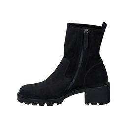 Paul Green Damen Stiefelette "Paul Green Stiefelette Veloursleder", Gr. 38, schwarz, Veloursleder, Schuhe