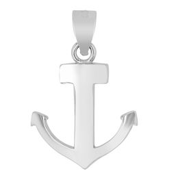 Adelia&acute;s ADELIA ́S Damen Kettenanh&auml;nger "stilvoller Anker Anh&auml;nger aus 925 Sterling Silber", Silber 925 (Sterlingsilber), silber, Silber 925 (Sterlingsilber),