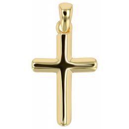 Adelia&acute;s ADELIA ́S Damen Kettenanh&auml;nger "modischer Kreuz Anh&auml;nger aus 925 Sterling Silber", Silber 925 (Sterlingsilber), gold, Silber 925 (Sterlingsilber),