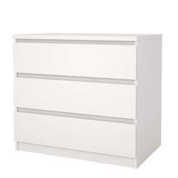 Kommode Home Affaire, B:77cm H:70,1cm T:50cmwei&szlig;, Holzwerkstoff, Schlafzimmer, Sideboards, "Naia", Modern, mehrere Farben,abgerundete