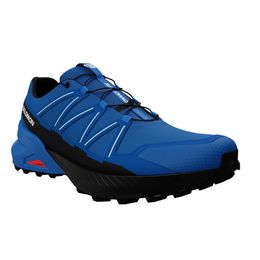 Salomon Herren Laufschuh "SPEEDCROSS PEAK", Gr. 42,5, blau, Synthetik, Textil, Schuhe