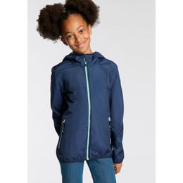 Killtec Kinder Outdoorjacke "KOS 138 GRLS JCKT", blau, Gr. 128, Obermaterial: 100% Polyester. Futter: 100% Polyester, Jacken, f&uuml;r Kinder, sportlicher