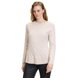 Betty Barclay Damen Strickpullover "Damen langarm", beige, Gr. 44, Strick, Obermaterial: 50% Viskose, 27% Polyamid, 23% Polyester, Pullover, Material