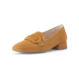Gabor Damen Pumps "Gabor Slipper Veloursleder", Gr. 37cognac, Veloursleder, Schuhe