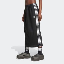 Damen Sweatrock "KNITTED SKIRT", schwarz, Gr. XS, adidas originals, Obermaterial: 79% Baumwolle, 21% Polyester, R&ouml;cke, sportliche Schnittform, aus