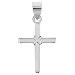 Adelia&acute;s ADELIA ́S Damen Kettenanh&auml;nger "zeitloser Kreuz Anh&auml;nger aus 925 Sterling Silber", Silber 925 (Sterlingsilber), gold, Silber 925 (Sterlingsilber),