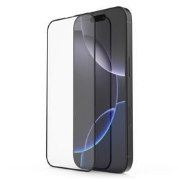 Hama Displayschutzglas "D3O Displayschutz, Schutzglas f&uuml;r Apple iPhone 16 Plus", transparent, Displayfolien, mit Montagehilfe, extrem robust und