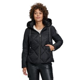 Cartoon Damen Outdoorjacke "Damen mit Kapuze", schwarz, Gr. 40, Obermaterial: 100% Polyester; F&uuml;llung: 100% Polyester, Jacken
