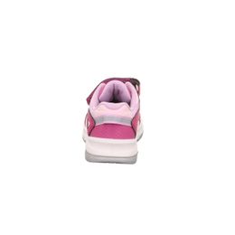 Superfit M&auml;dchen Sneaker "COOPER WMS: mittel", Gr. 31pink, rosa, Lederimitat, Polyester, Schuhe, Klettschuh, mit herausnehmbarer Einlage,
