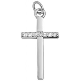 Adelia&acute;s ADELIA ́S Damen Kettenanh&auml;nger "eleganter Kreuz Anh&auml;nger aus 925 Sterling Silber", Silber 925 (Sterlingsilber), silber, Silber 925 (Sterlingsilber),