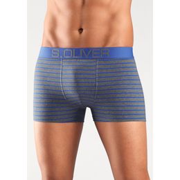 s.Oliver Herren Boxer "Boxershorts f&uuml;r Herren", Gr. L, bunt, Jersey, Obermaterial: 92% Baumwolle, 8% Elasthan (LYCRA), gestreift, Unterhosen, mit