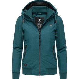 Ragwear Damen Winterjacke "Nuggie Melange", gr&uuml;n, Gr. M, Obermaterial: 100% Polyester. Innenfutter: 100% Polyester. Wattierung: 100% Polyester,