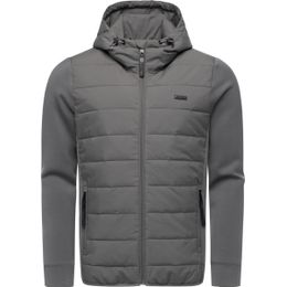 Ragwear Herren Steppjacke "Rendy Tech YOUMODO"stone, Gr. S, Obermaterial 1: 100% Polyester. Obermaterial 2: 47% Polyester, 47% Modal, 6% Elasthan.