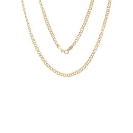 Firetti Damen Goldkette "Schmuck Geschenk Gold 375 Halsschmuck Halskette Goldkette Garibaldi", 50, Gelbgold 375, B: 3,3mm, gold, Gelbgold 375,