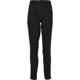 Endurance Kinder Sporthose "Vierab", schwarz, Gr. 152, unifarben, 88% Polyester, 12% Elasthan, Hosen, mit reflektierenden Elementen